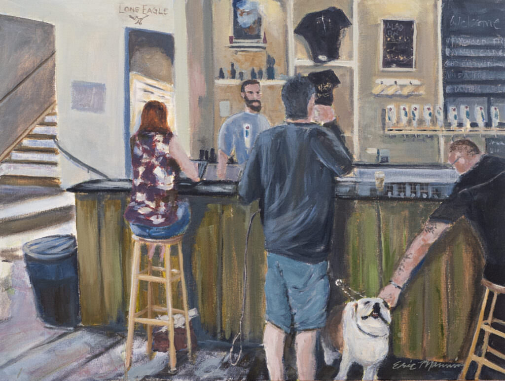 Original Dogs and Beer (Series) - Eric Manning Studio